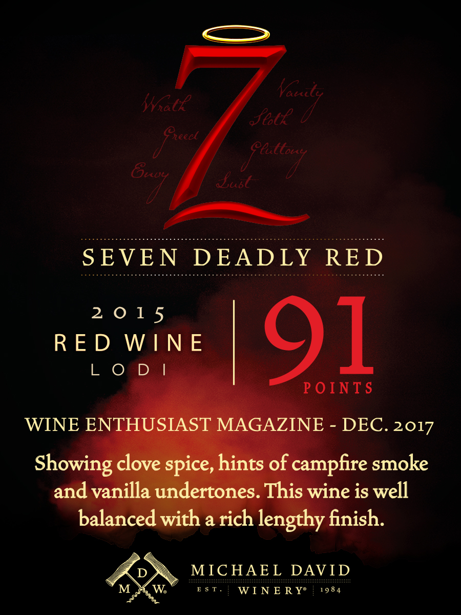 Michael David Winery - Trade - Trade Assets - 2015 7 Deadly Red